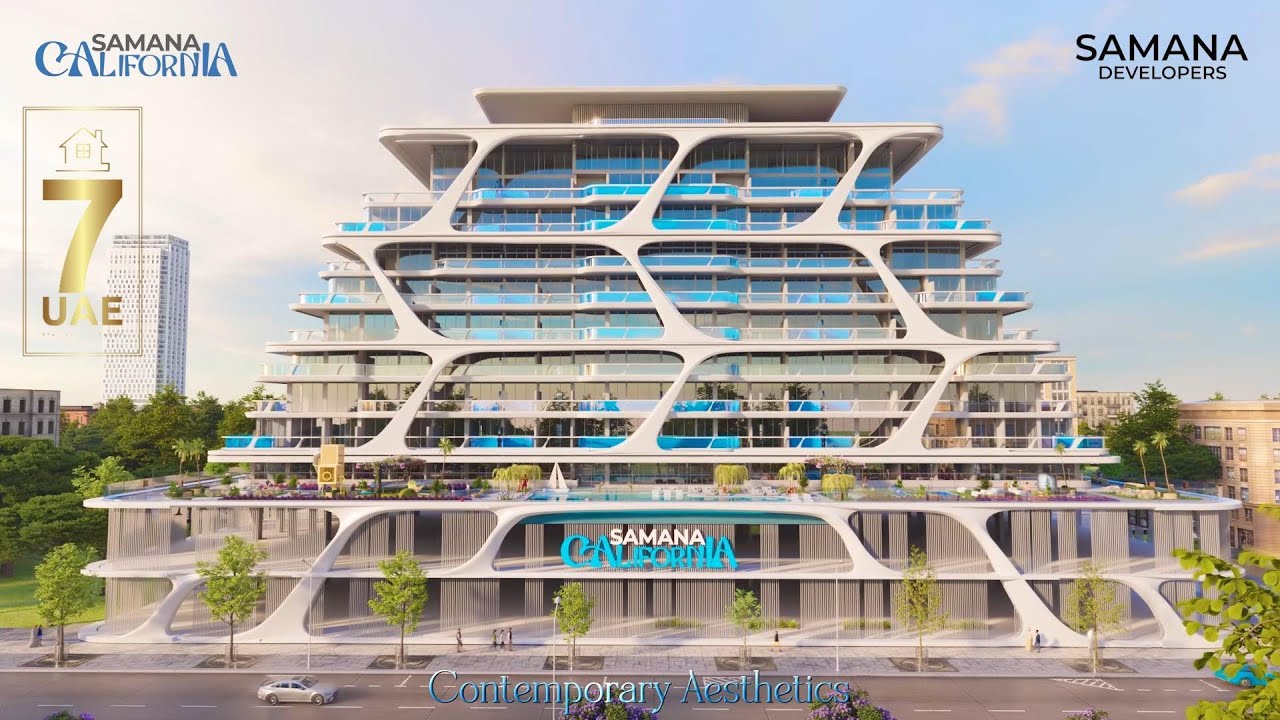 Samana California Private Pool Apartments | Al Furjan, Dubai - YouTube