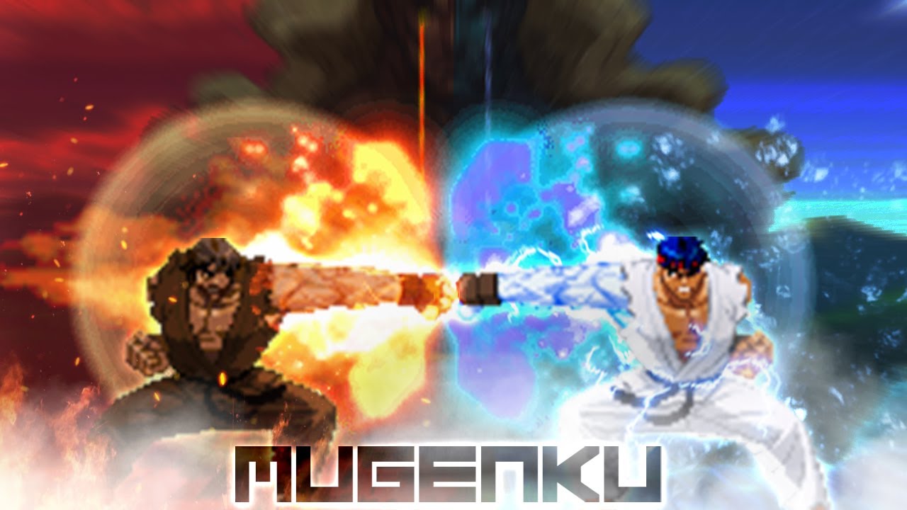 FURY KEN MASTER VS ICE RYU. STREET FIGHTER MUGEN - YouTube