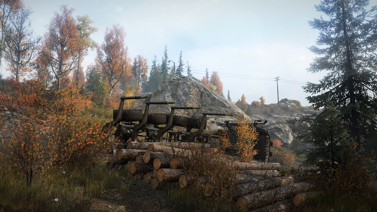 LOGGING IN THE WOODS GONE WRONG - SNOWRUNNER - YouTube