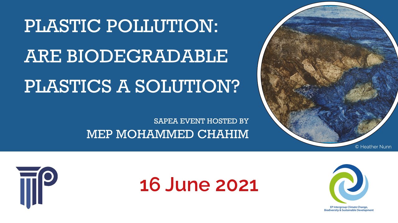 Plastic pollution: Are biodegradable plastics a solution? | Webinar ...