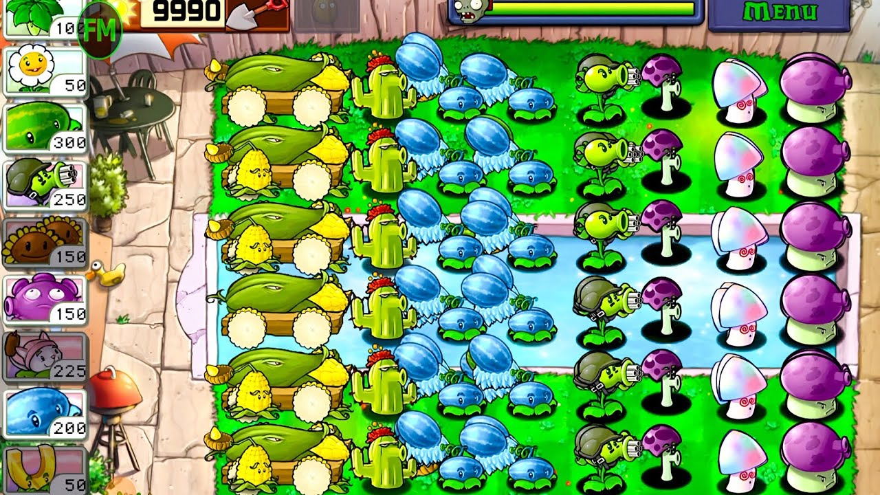 Pvz Mini Games Strategy (Last Stand 1,2,3,4,5)Flag | Pvz Gameplay | Pvz ...