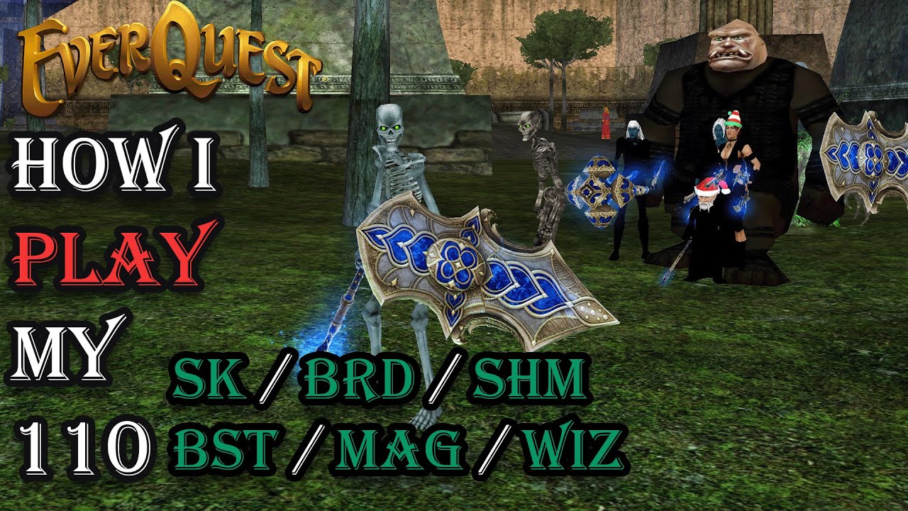 How I Play My Level 110 SK / SHM / BRD / BST / MAG / WIZ with Parses ...