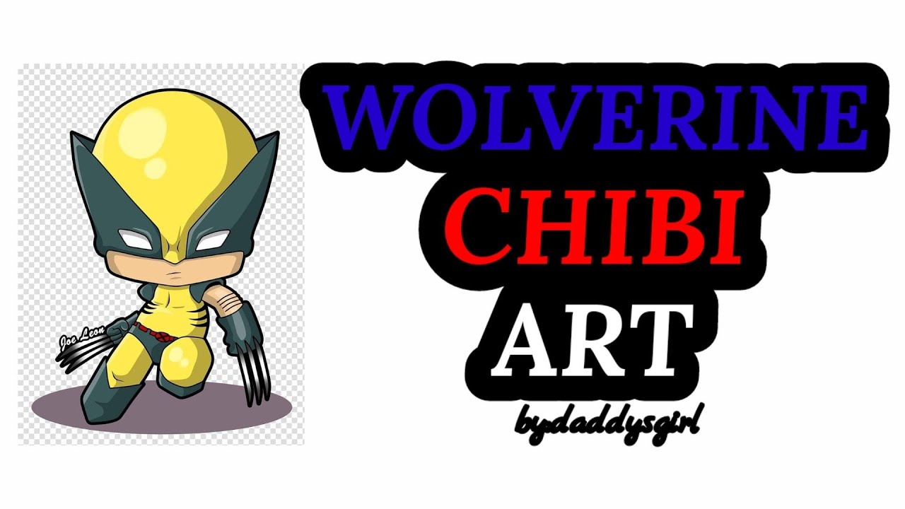 X-MEN CHARACTER WOLVERINE CHIBI DRAWING by :daddysgirl#chibiversion# ...