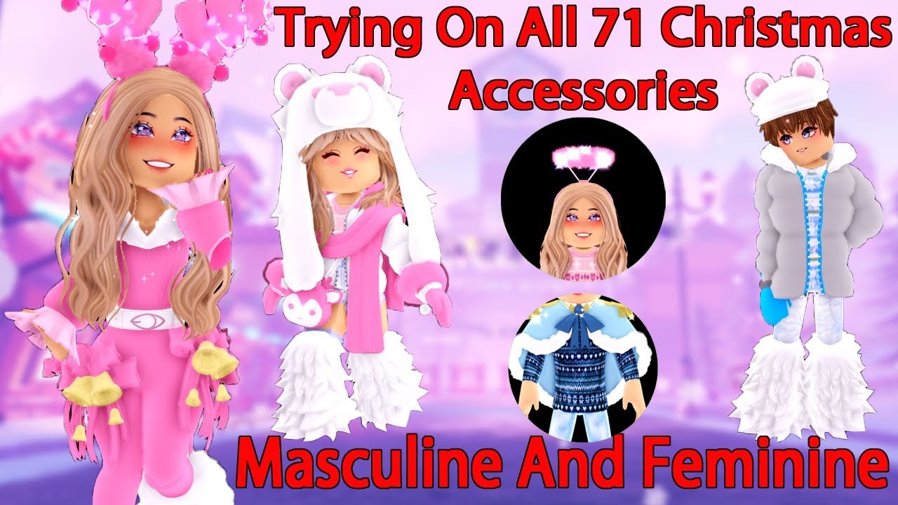 SHOWCASING ALL 71 Christmas Accessories Masculine And Feminine Body ...