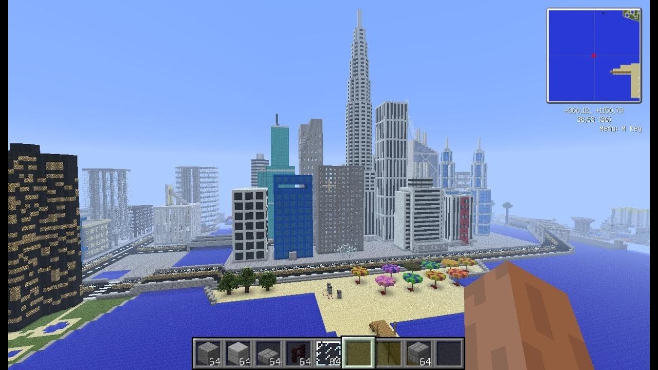 Minecraft Chicago - Metro City - YouTube