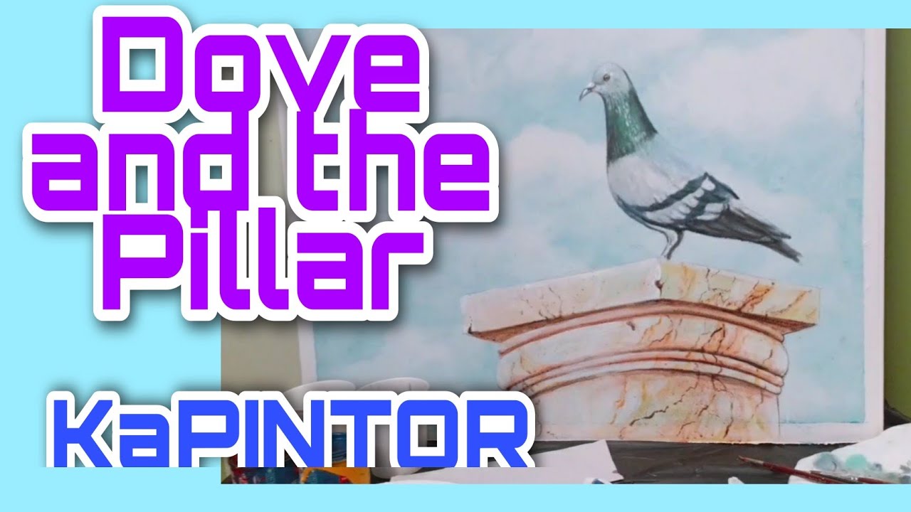 Paano mag drawing ng kalapati at marble - YouTube