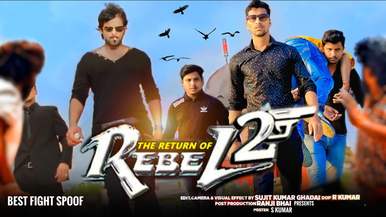 Rebel 2 Movie Spoof | Best Fight Scene | Prabhas | Rebel | Ranji Bhai ...