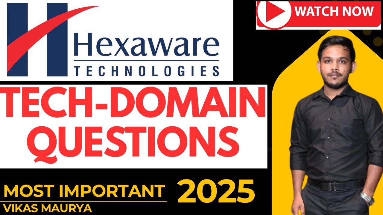 Hexaware Tech-Domain Questions #hexaware #domain - YouTube