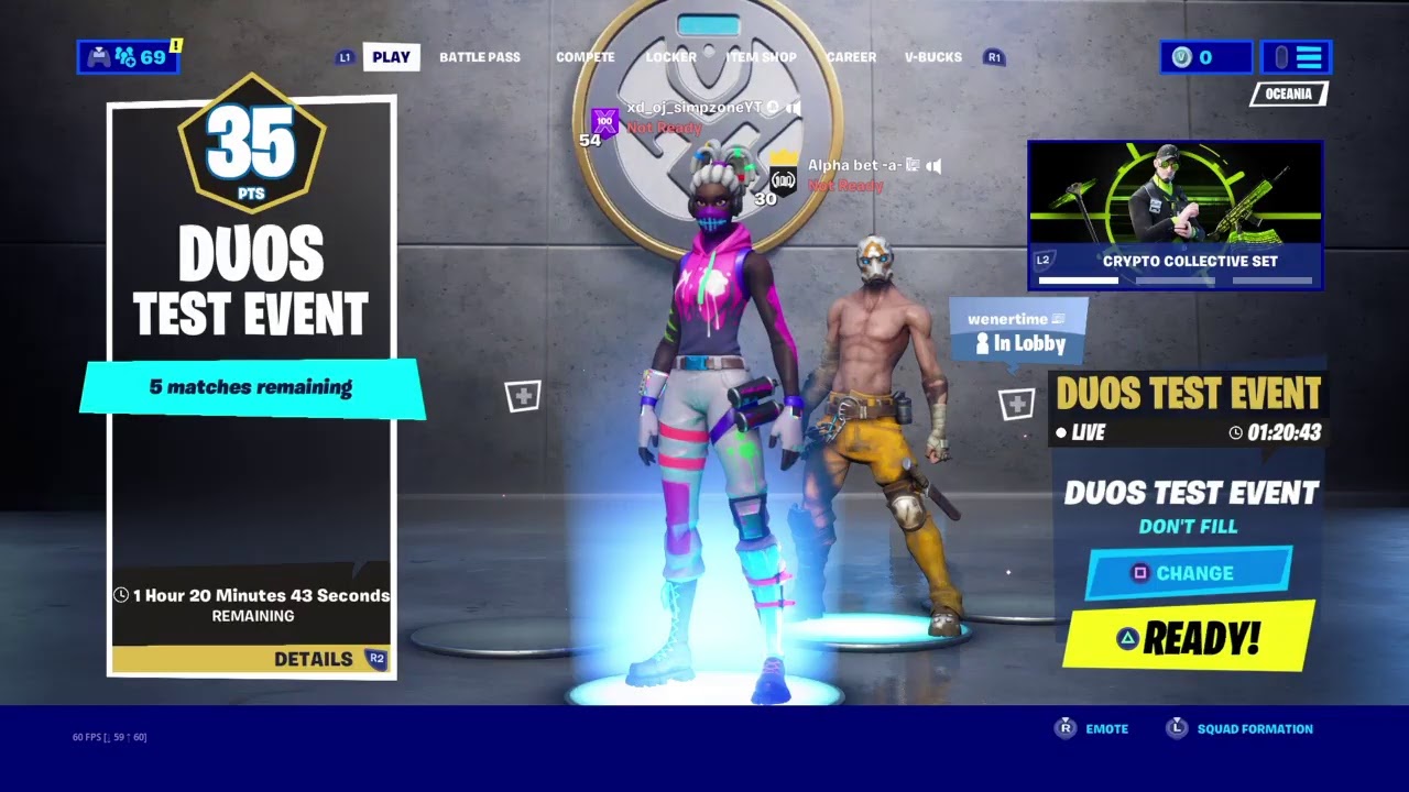 Duo tournament ( Fortnite battle royal) - YouTube