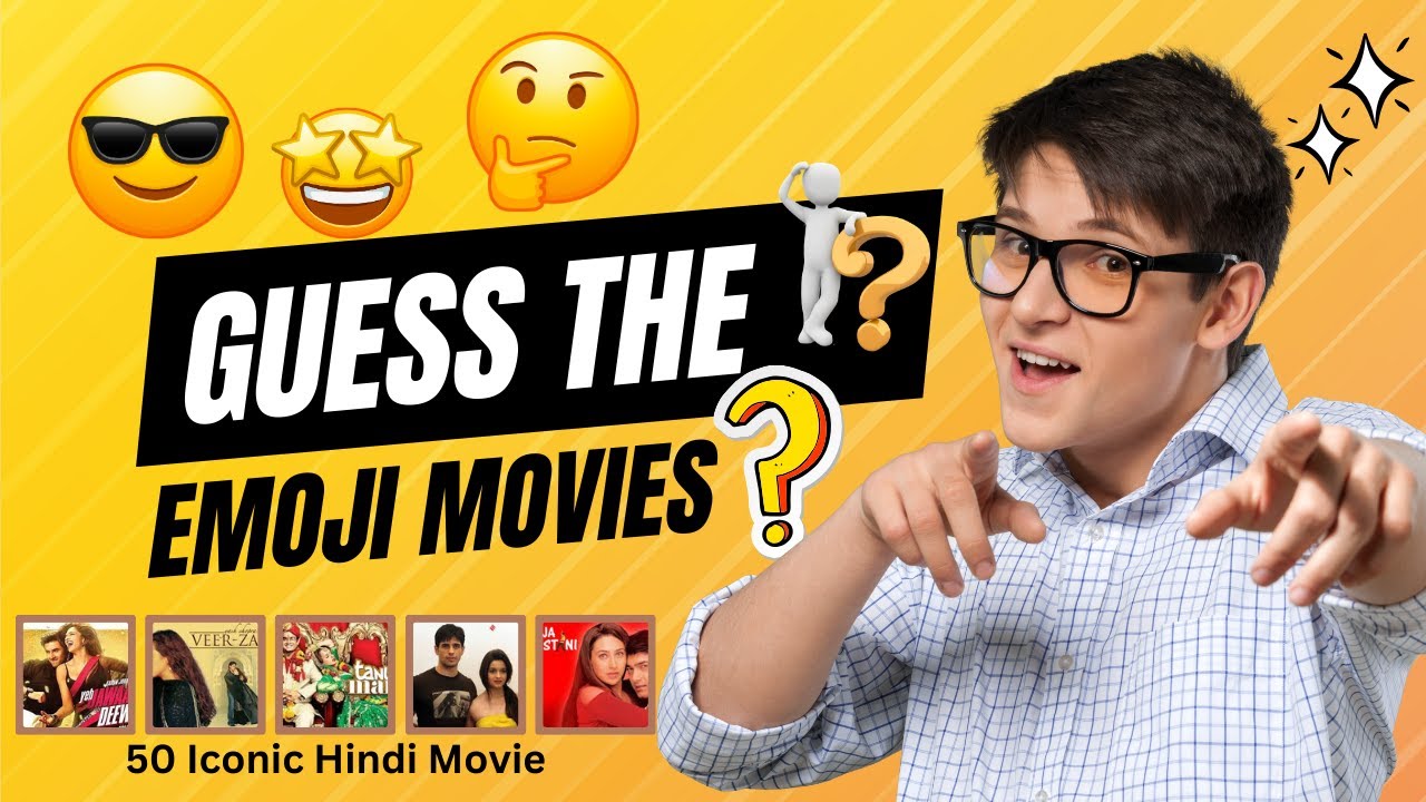 50 Iconic Hindi Movie Titles Broken Down with Emojis | Bollywood ...