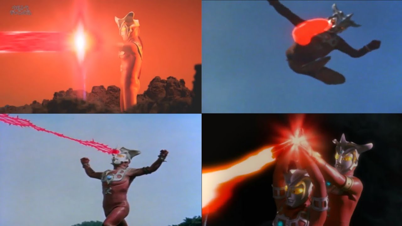 Ultraman Leo All Technique - YouTube