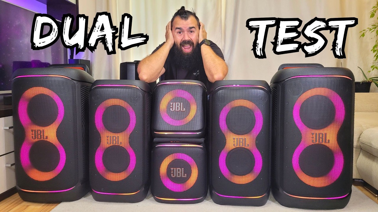 DUAL JBL Partybox 520 VS 320 VS Encore2 - The Surprising Truth!!! - YouTube