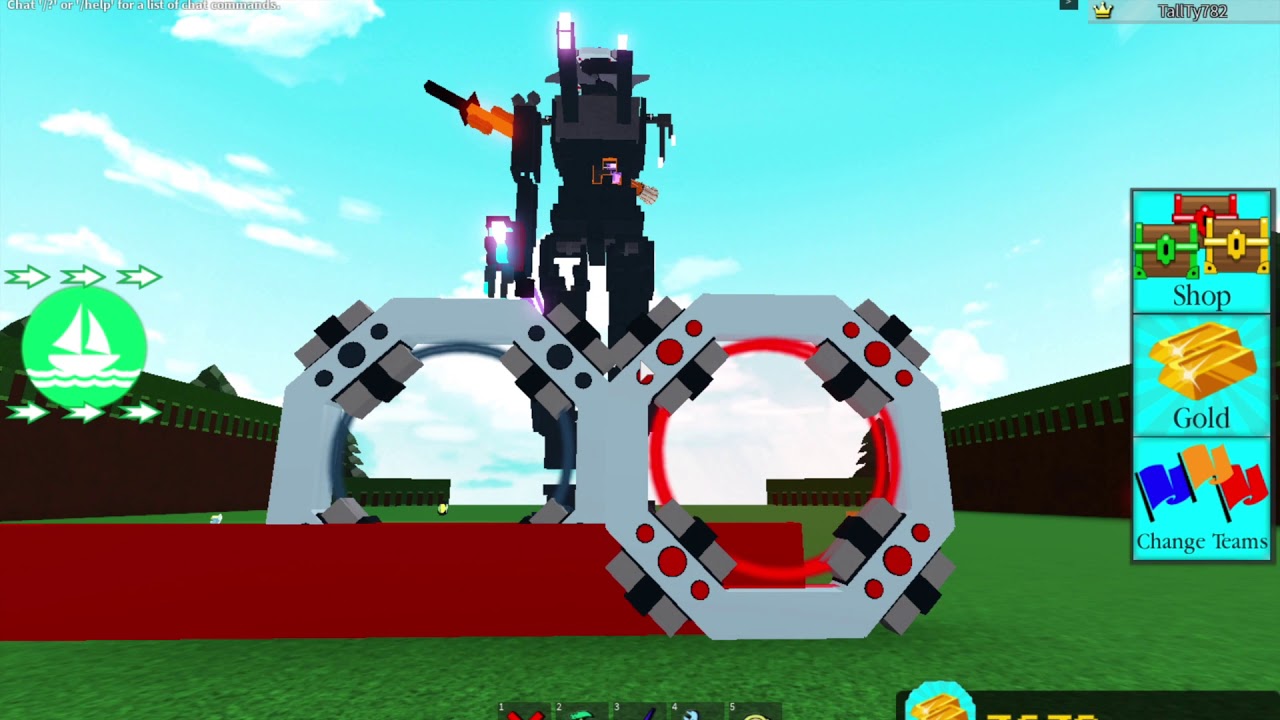 A new mech in build a boat (build a boat for treasure) - YouTube