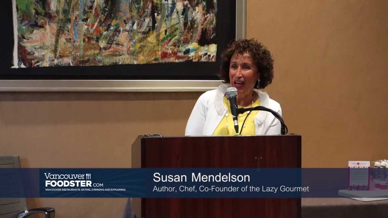 Susan Mendelson, co-founder and President of the Lazy Gourmet - Food ...