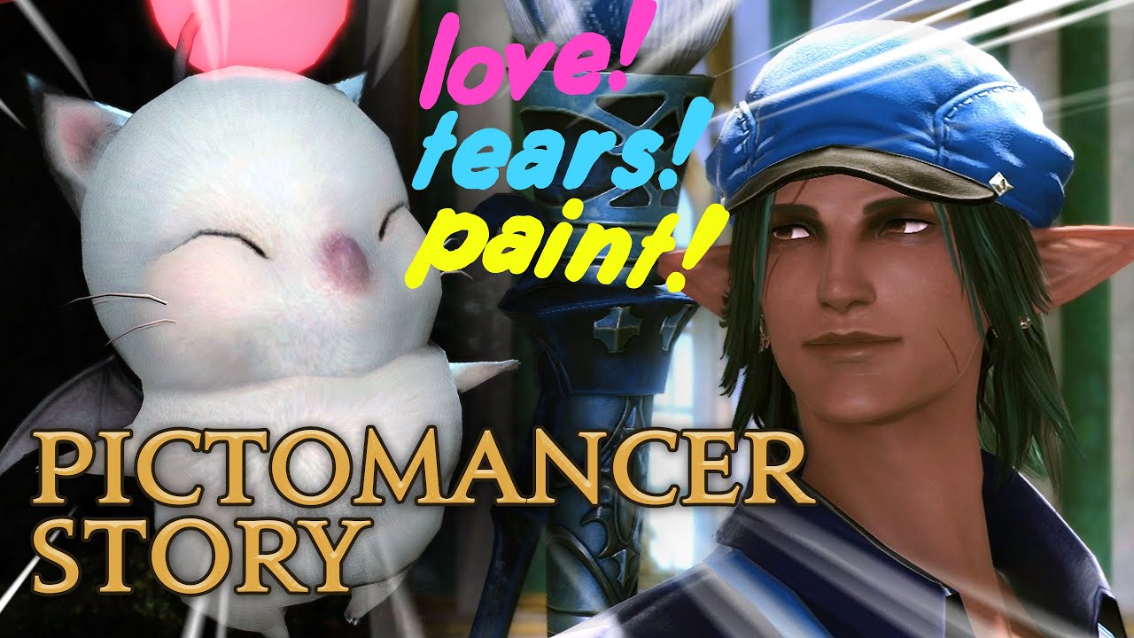 Eji Reacts to FFXIV: Dawntrail - Pictomancer Story Quests 80 - 90 ...