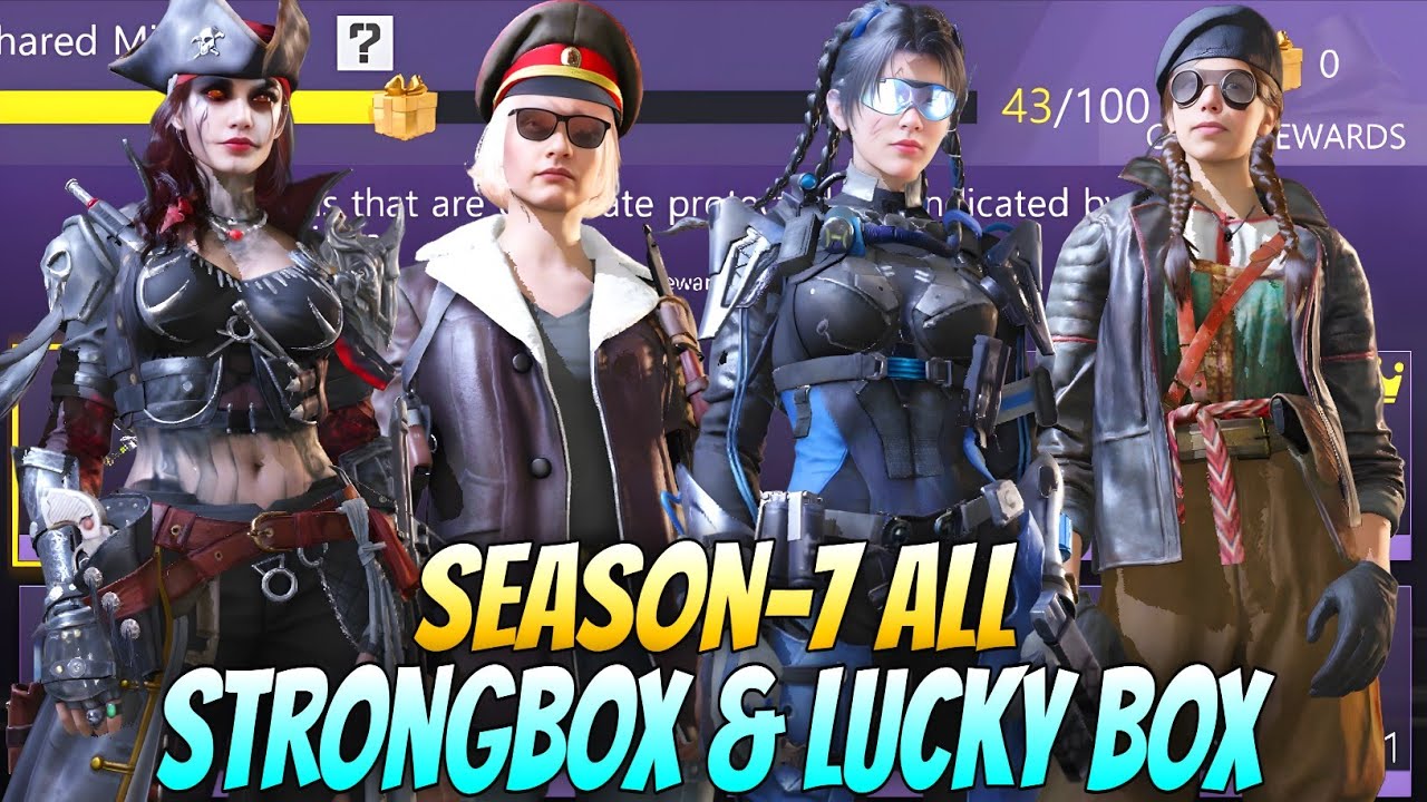 *NEW* Season 7 All StrongBox + Lucky Box Rewards 2025 | Season 7 All ...