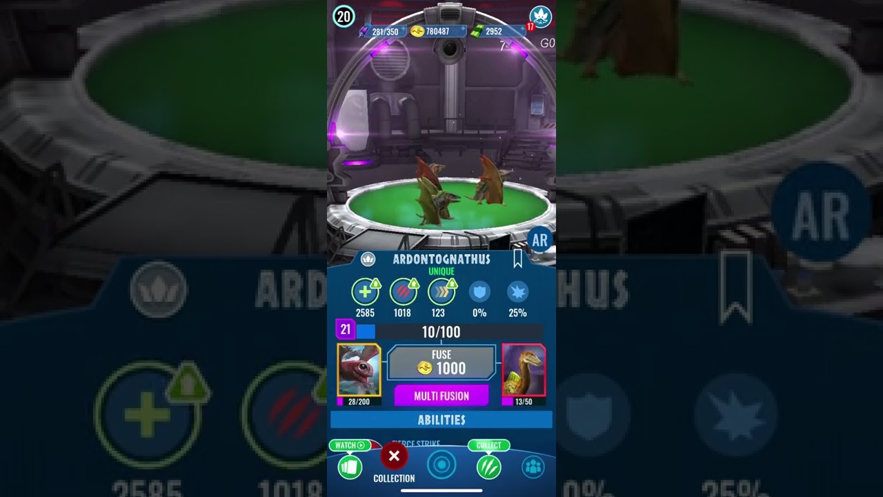 Ardontognathus - Jurassic World Alive - YouTube