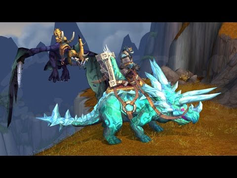 Jade Primordial Direhorn-Zandalari Warbringer Mount WoW - YouTube