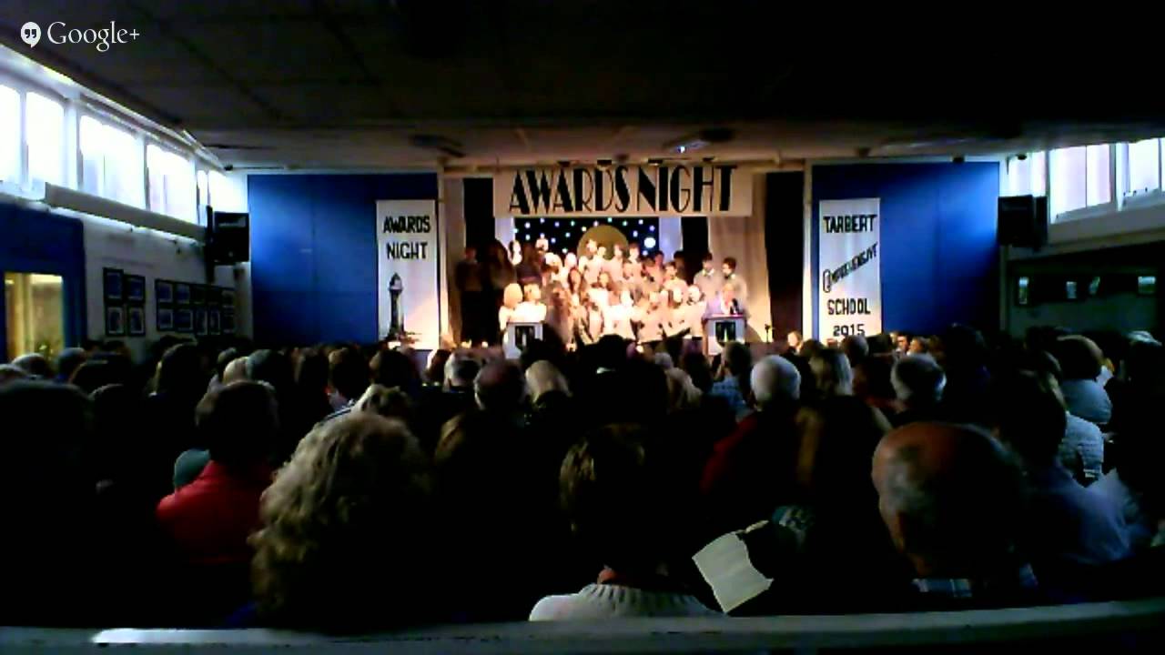 Tarbert Comprehensive School Awards Night 2015 - YouTube