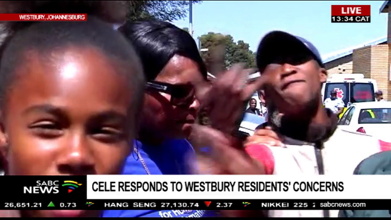 Situation in Westbury following Minister Cele's visit: Lopang Alamu ...
