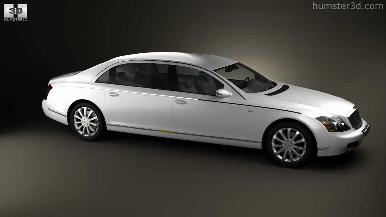 Maybach 62S 2011 by 3D model store Humster3D.com - YouTube