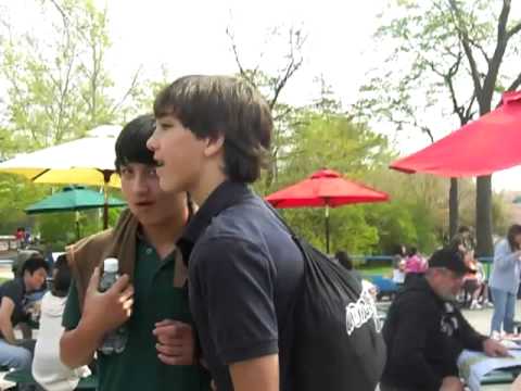 OCS Middle School Detroit Zoo lunch - YouTube