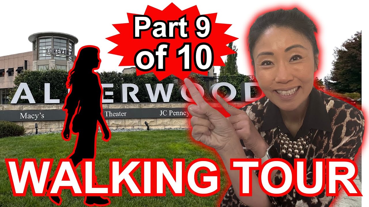 LIVING in BOTHELL WA Walking Tour Alderwood Mall Lynnwood - YouTube