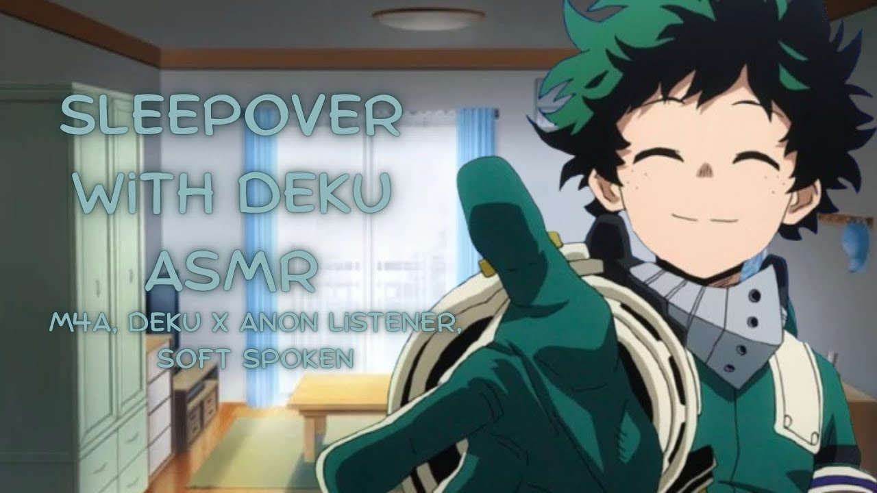 Sleepover with Deku ASMR, M4A, soft spoken, calming - YouTube