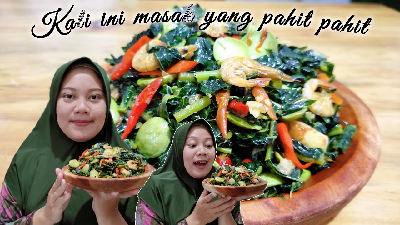Kali ini masak yg Pahit pahit || Rasanya Mantul, Tumis daun pepaya ...