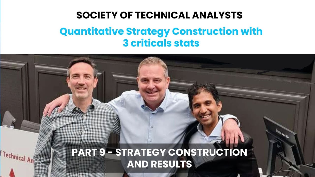 STA Talk: Quantitative Strategy Construction with 3 Critical Stats Part ...