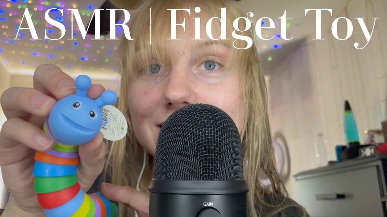 ASMR | Fidget Toy + Trigger Words - YouTube