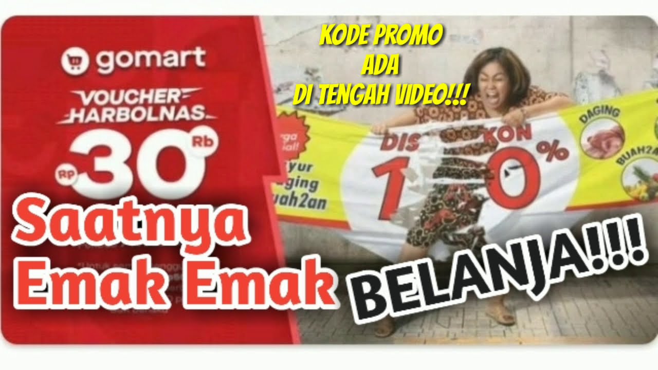 KODE PROMO VOUCHER GOMART DARI GOJEK | Cepetan Sebelum Kehabisan ...