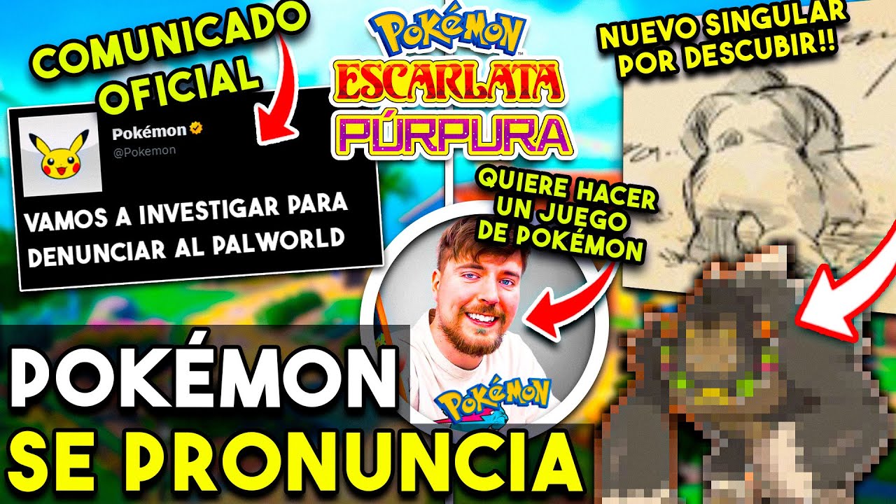BOMBAZO DE ÚLTIMA HORA - POKÉMON podría DEMANDAR a PALWORD! NUEVO ...