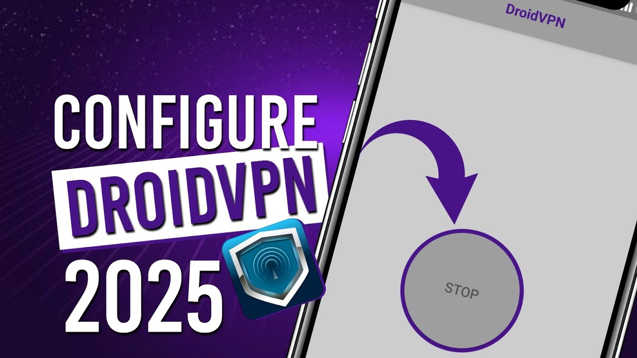 Como configurar DroidVPN Atualizado 2025 | CK TUTORTUDO - YouTube