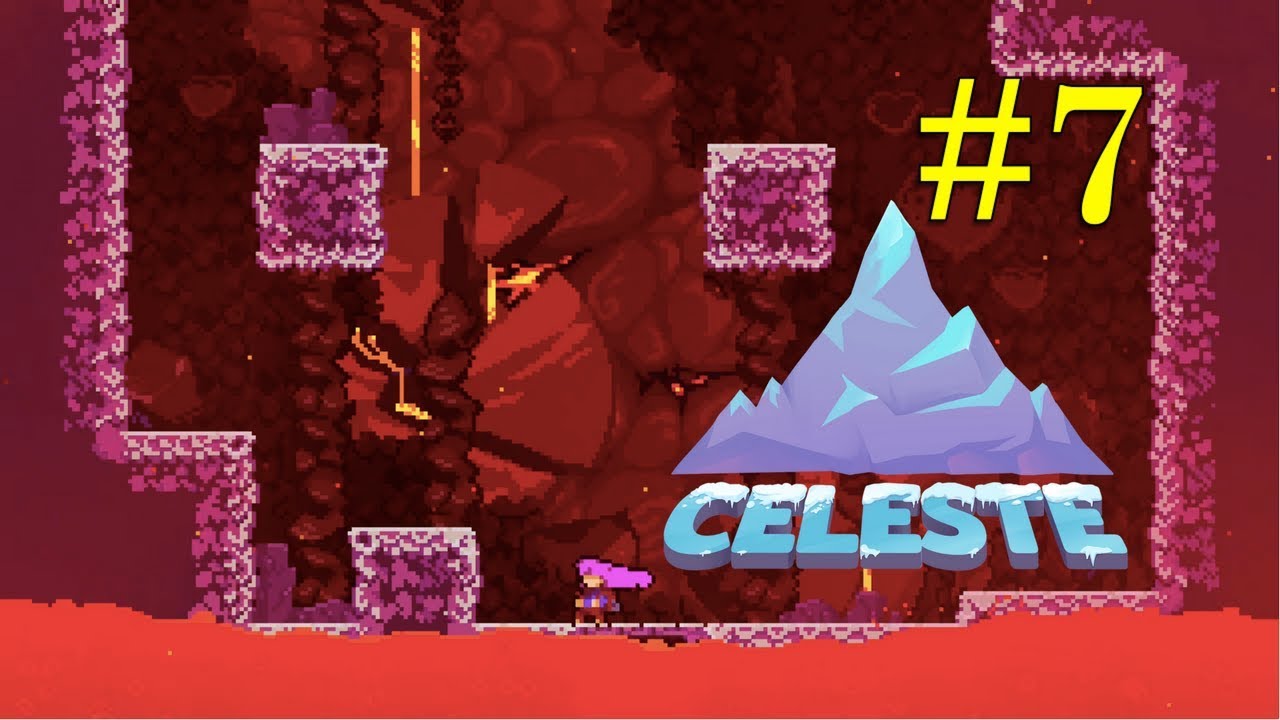 Celeste Let's Play Part #7 - Chapter 8 "Core" - YouTube