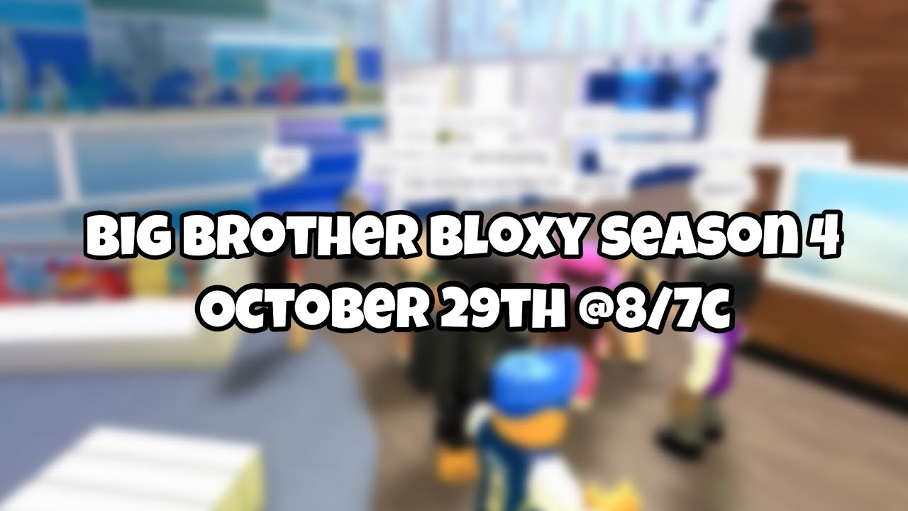 Big Brother Bloxy season 4 promo - YouTube