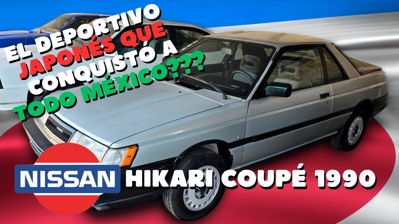 Este deportivo Japonés conquistó a México? | Nissan Hikari Coupé 1990 ...