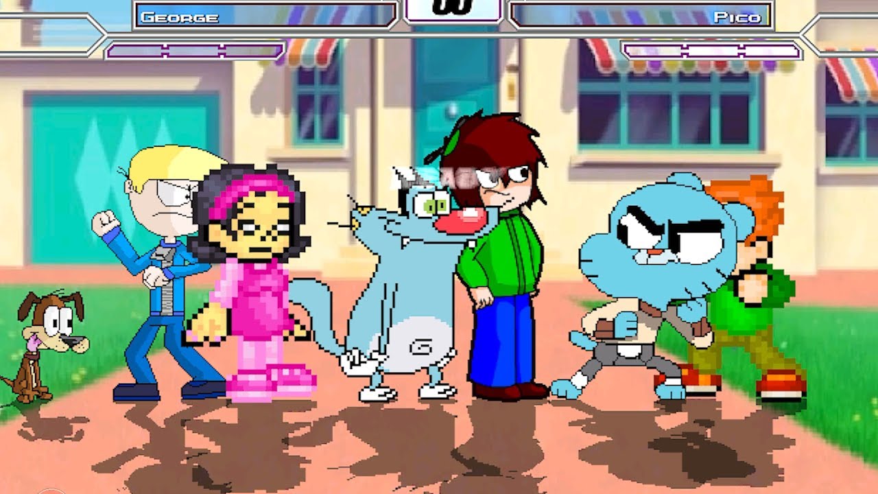 TEAM NENE, GEORGE & OGGY vs TEAM GUMBALL, PICO & MH DANIEL | BEST OF 3 ...