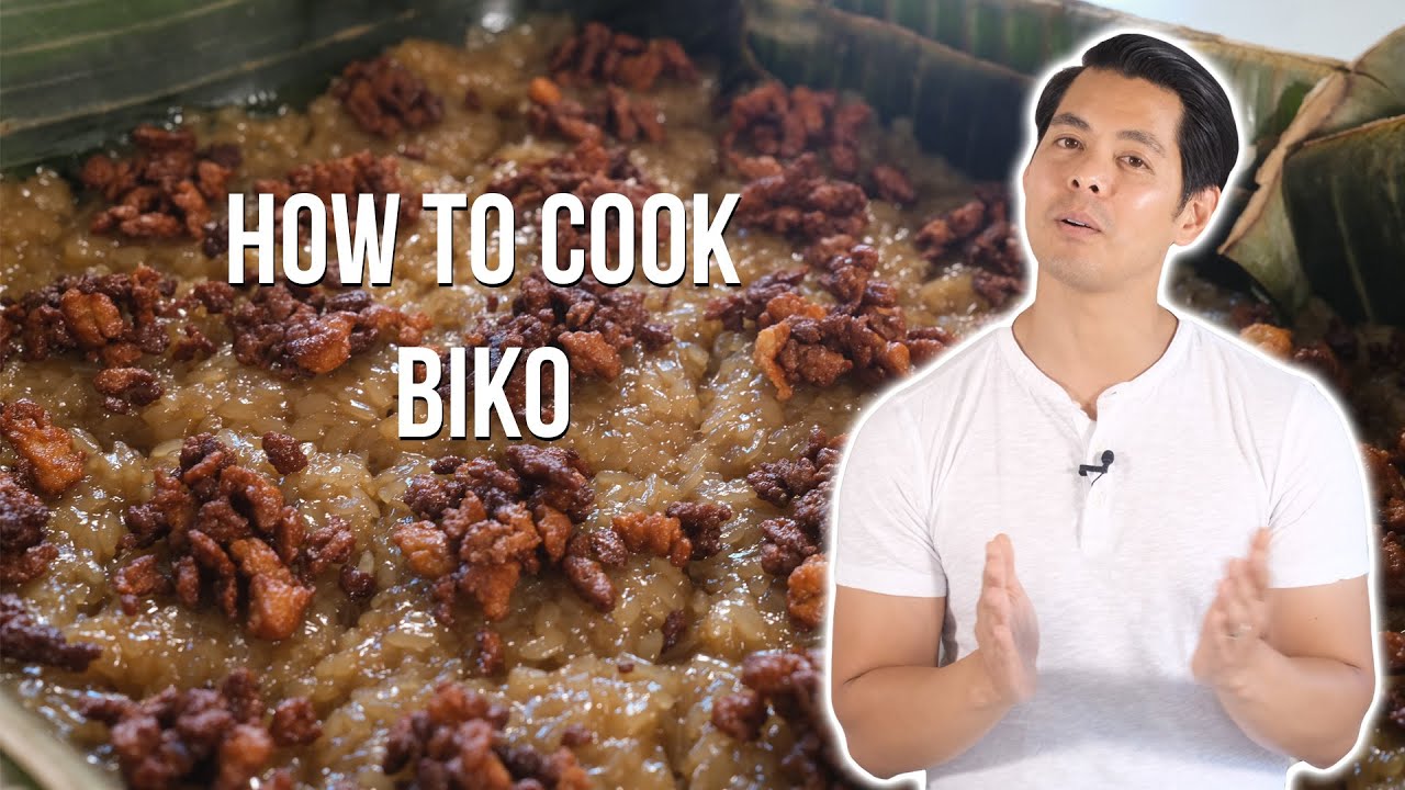 How to Cook Biko | The perfect "not too sweet" rice cake dessert - YouTube