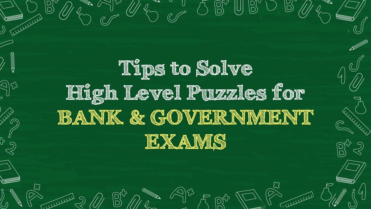 High Level Puzzle Solving Tips | Reasoning - YouTube