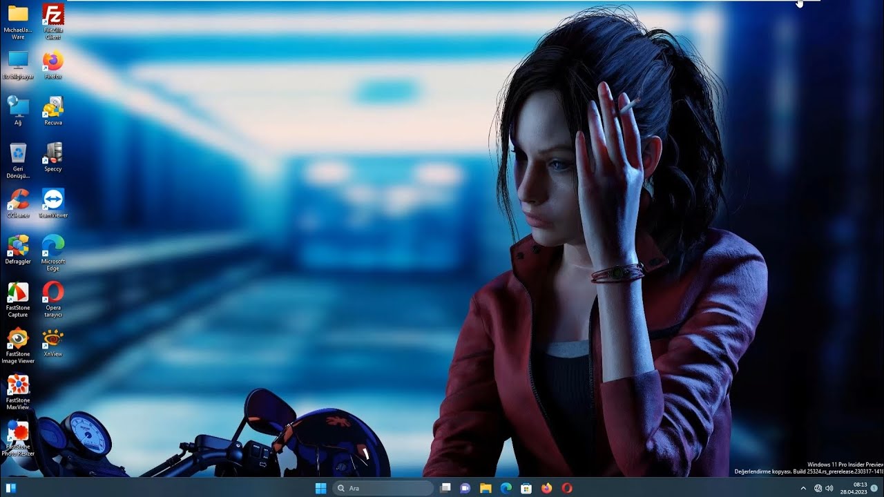 Windows 11 Pro Insider Preview (Build 25324) Turkish in VMware ...