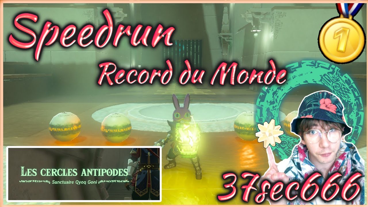 Speedrun TOTK Any% [IL] Qyoq Goni en 37sec666 (WORLD RECORD) 👑 - YouTube