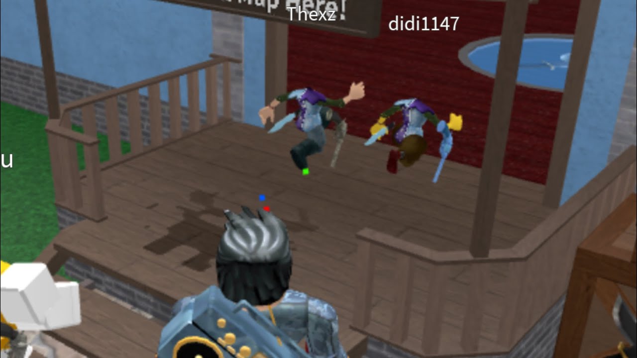 Meeting Thexz and didi1147 in a MM2 Server. (Murder Mystery 2) #JD ...