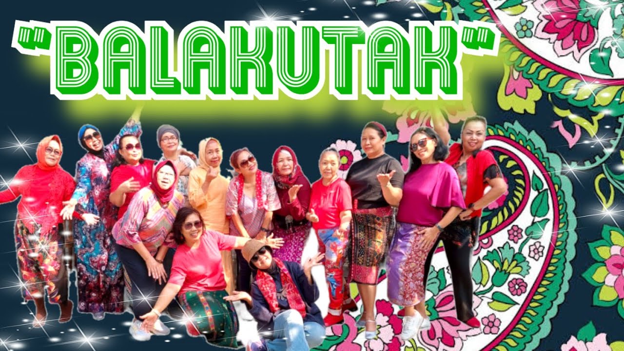 "BALAKUTAK" Line Dance, demo : The Coffee Morning Liners (INA) - YouTube