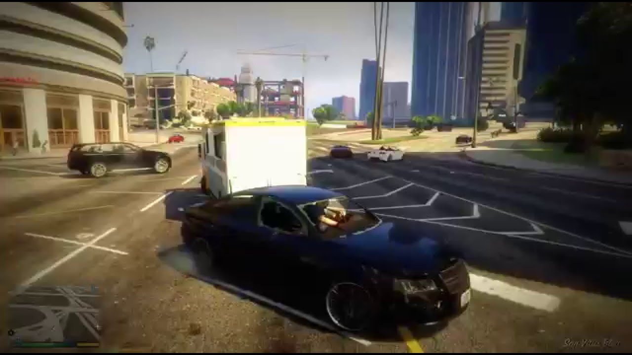GTA 5 gameplay: Michael Try To Survive In Meteors Aftermath V1 (Meteors ...