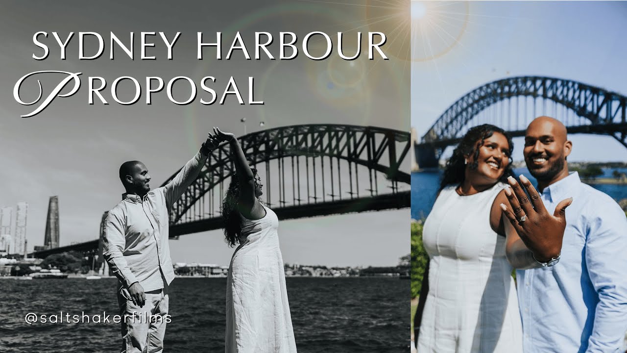 Sydney Harbour | Joseph & Sharon Proposal Video - YouTube
