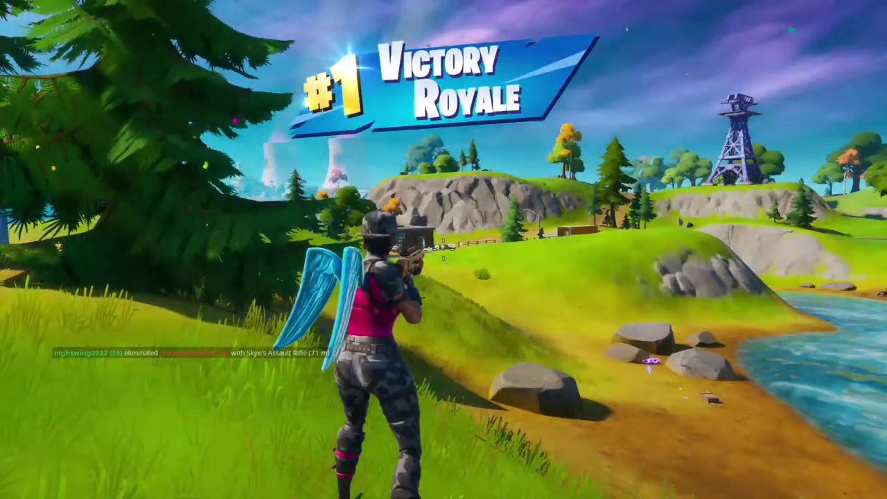 Fortnite Shark Heist (Mythic Scar) Victory Royale - YouTube