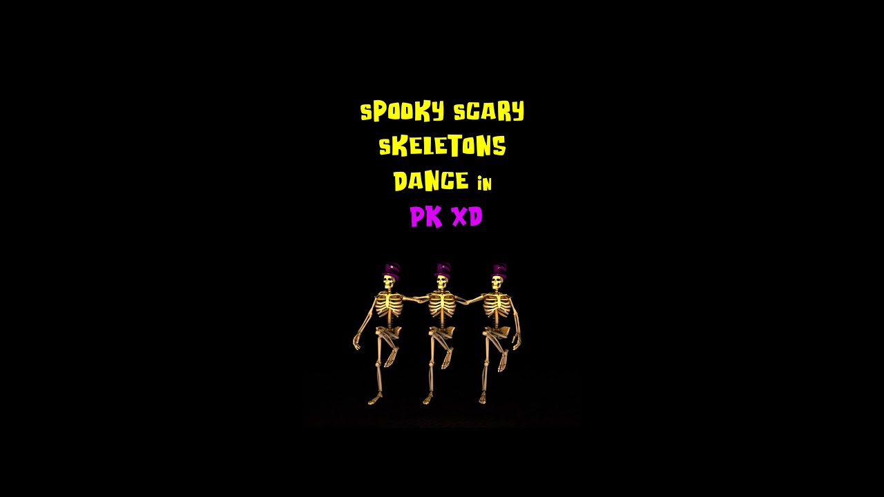 Scoopy Skeleton Scary Dance with halloween - YouTube