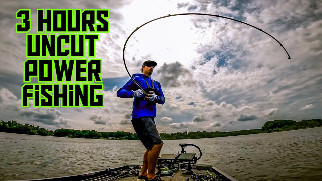3 Hours of Uncut POWER FISHING on Lake LOADED With HYDRILLA - YouTube