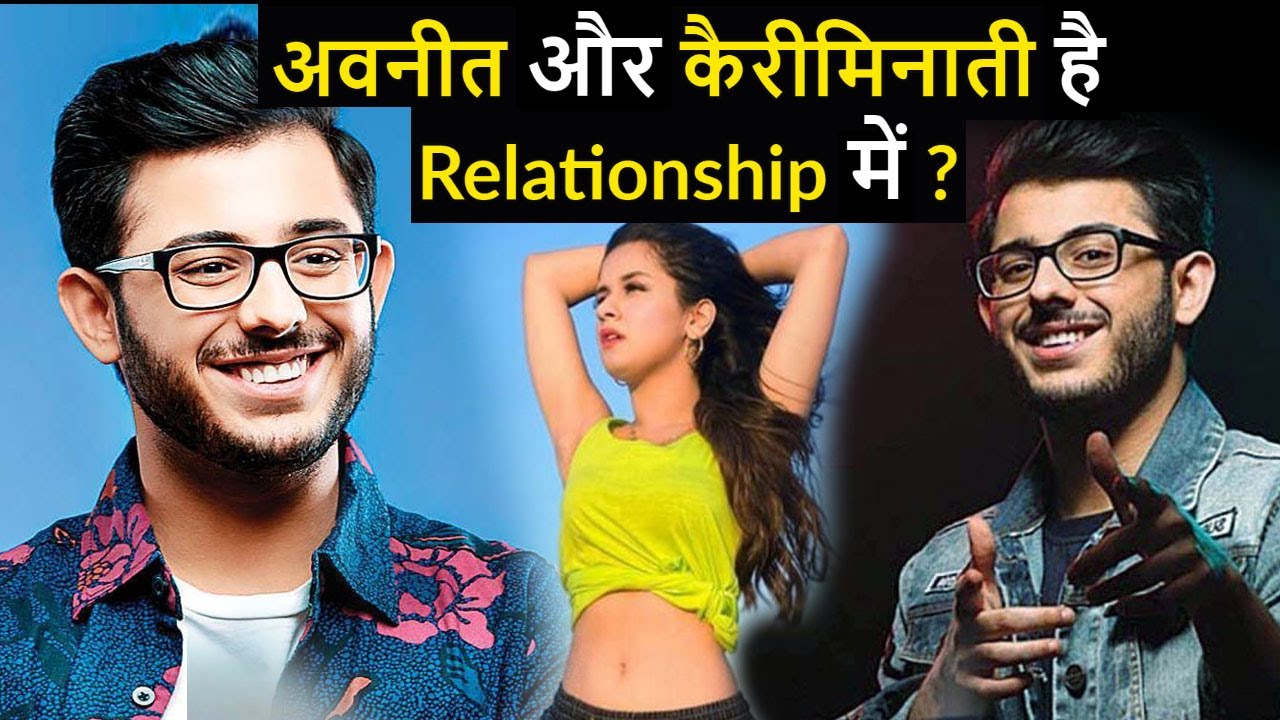 CarryMinati In A Relationship With Avneet Kaur Social Media Post Sparks ...